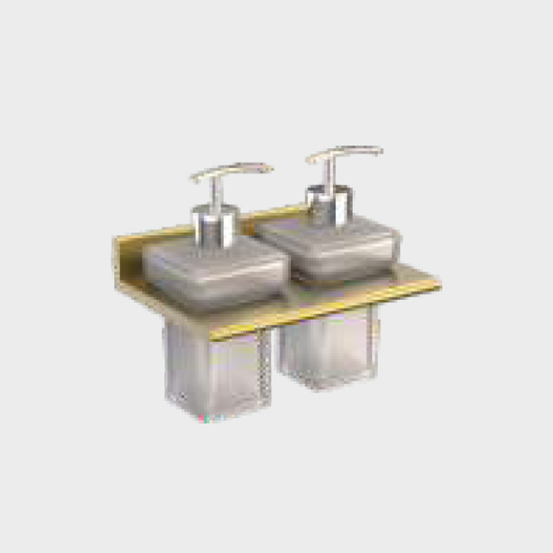 DUAL LIQUID DISPENSER gold - Acute